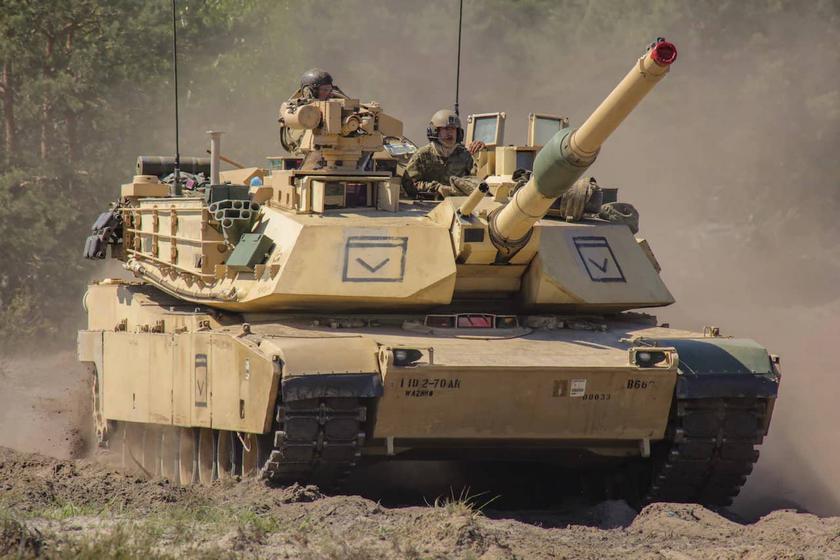 US Army demonstrerar uppgraderade M1A2 SEPv3 Abrams-stridsvagnar i övningar med Saudiarabien